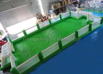 Cina Corte gonfiabile di calcio del PVC dei giocattoli di calcio della palla gonfiabile commerciale del paraurti in vendita