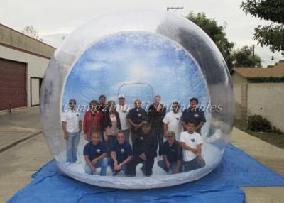 Cina Palla gonfiabile di manifestazione della foto di pubblicità, tenda gonfiabile del globo della neve di Natale in vendita