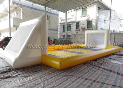 Cina Passo gonfiabile di calcio a forma di stagno gonfiabile del campo da giuoco per il gioco dei centri in vendita