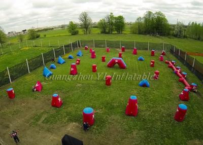 Cina Parete gonfiabile stupefacente dell'arena dei bunker di paintball, giacimento dei bunker di paintball di esplosione in vendita