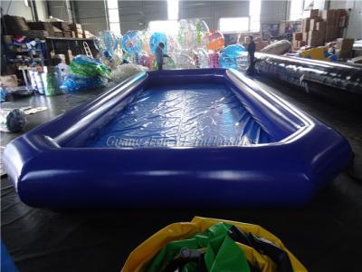 Cina Stagno gonfiabile blu della palla dell'acqua del parco dell'acqua per le partite a baseball dell'acqua in vendita