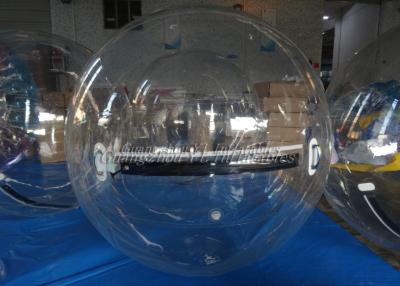 Cina Palla di rullo gigante di camminata della palla di 0.8mm acqua gonfiabile all'aperto del PVC della chiara che gioca sul parco di divertimenti in vendita