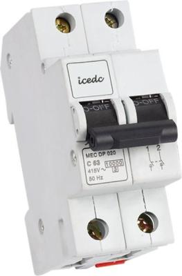 China Terminal 3P Mini Circuit Breaker For Pin / Fork Busbar Connection 6A 10A for sale