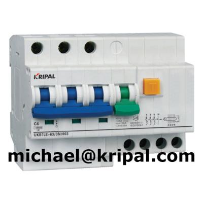 China Residual current circuit breaker with overload protection RCBO for sale