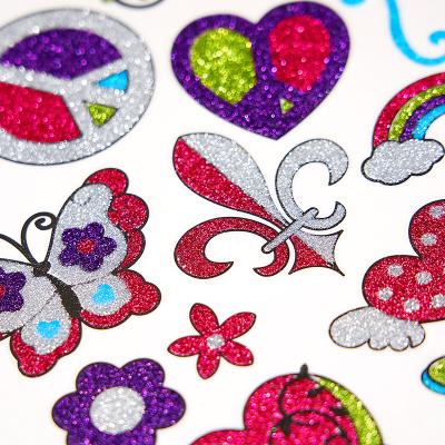 Cina Glitter poliedrico impermeabile adesivo temporaneo per tatuaggi Effetti scintillanti in vendita