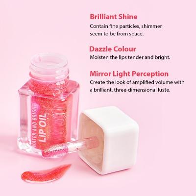 Cina Olio idratante idratante per labbra lucente olio colorato per labbra balsamo 3,5 g OEM / ODM in vendita