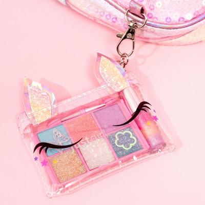 Cina Zaino Unicorn Fingere Makeup Play Set Kids Makeup Kit Per Ragazze Certificato BSCI in vendita