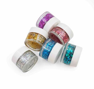 Cina Personalizzazione Look luccicante Glitter Gel per il corpo Glitter per il viso 20ml in vendita