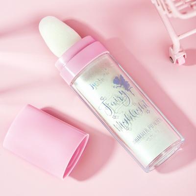 Cina Ragazza ribelle Colore magico Fata Scintillante Polvere Glitter Highlighter Polvere OEM ODM in vendita