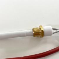 China Threaded Ceramic Glow Igniter ,  Ceramic Ignition Element For Solid pellet Wood Fuels for sale