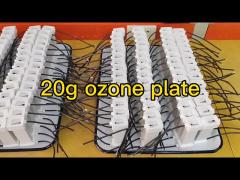 20g 8pcs Ozonplaat Gap Discharge Keramische ozongenerator geassembleerd