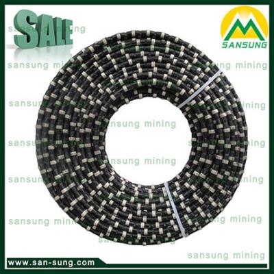 China Rubber Plastic Spring Diamond Wire Saw For Stone Cutting for sale