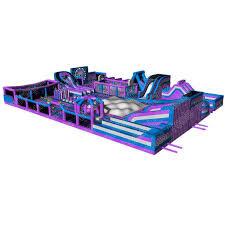 China Inflatable Theme Park For Interactive Sport for sale