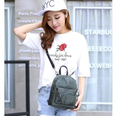 China New listing ladies' bag hit color double shoulder easy matching hundred casual mini backpack Wholesale for sale