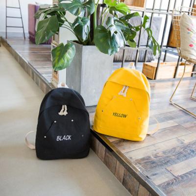 China Hot sale canvas female Korean campus backpack simple mori backpack travel leisure bag for sale
