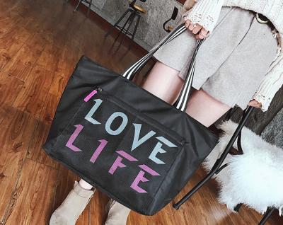 China Korean version of short-distance large-capacity Oxford cloth travel bag portable waterproof travel bag for sale