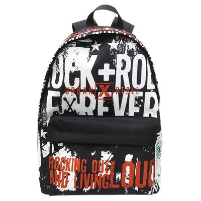 China 2018Graffiti schoolbag Korean version of personality campus chaopai backpack students minimalist backpack for sale