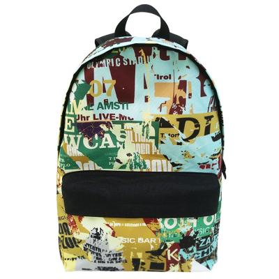 China schoolbag Korean version of personality campus chaopai backpack students minimalist backpack for sale