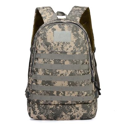 China New eat chicken three-level travel bag camouflage sports backpack high school students bag backpack for sale