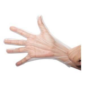 China Easy to Wear and Remove TPE Stretch Gloves for sale
