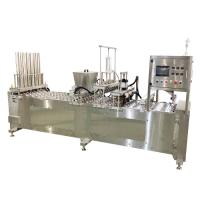 China Automatic PLC Control Cup Sealing Machine 76mm Film Core 380V 50Hz Industrial for sale