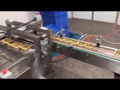 Fastfood Vacuum Tray Sealer Machine Takeaway Container Verpakken laag restzuurstof