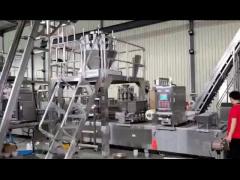10-20 trays/min Automatische tray sealer machine voor PP/PE/PVC/PET verpakkingsmateriaal