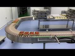 Automatische tray-vulmachine met hoge snelheid voor instantfood