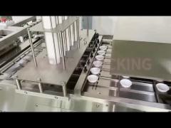 60bakken/min Capaciteit bakvulmachine voor romige kattenvlees Kippenvlees Pet Cream