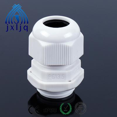 China PG Thread Type Nylon Cable Gland PG13.5 for sale