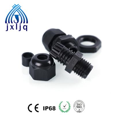 China Plastic waterproof cable connector PG/M/G/NPT type for sale