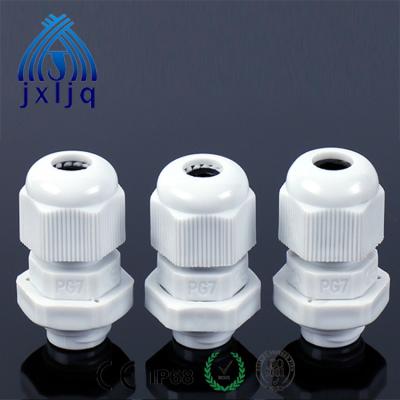 China Best Quality Nylon PG Thread Cable Glands, Standard 3-6.5mm2 Black IP68 for sale