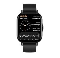 China Black Color BT 4.0 IP67 Call Function Smart Watch RTL8762C for sale