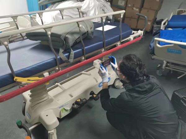 Imported CE Certificate High Performance American Brand Hill-Rom Medical Transfer Bed  In Repairing With Parts