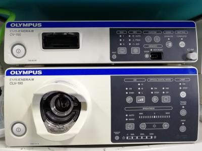 China OLYMPUS Endoscope system EVIS EXERA III processor CV-190 cold light source CLV-190 for sale for sale