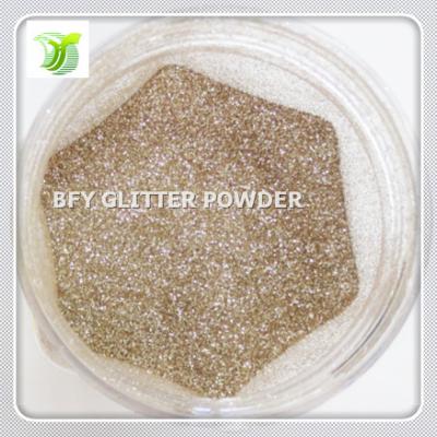 China PET Platium Gold Glitter Powder for sale