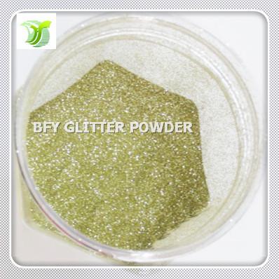 China PET Gold Glitter Powder for sale