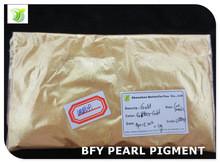China Super Sparkle Gold Pearl Pigment for inner decorative painting for sale