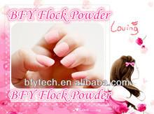 China Most attractive Velvet nylon flock powder for nail polish for sale