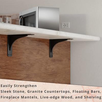 Cina 500 Lb supporto per il muro per basso profilo Granito supporto del bancone Facile fai da te Installazione design snello in vendita
