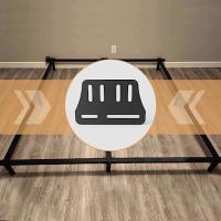 China Metal Bed Frame Headboard Attachment Kit Bed Frame Hook Bracket Adapter for Queen Bed for sale