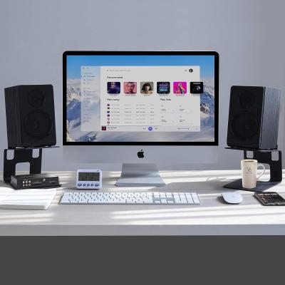 Cina ISO9001 Rohs CE Desktop Metal Speaker Stands Pareti di timbrazione per altoparlanti in studio in vendita