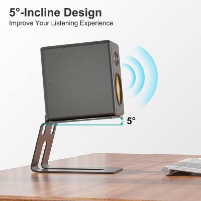 Cina ISO9001 Rohs CE Desktop Metal Speaker Stands Pareti di timbrazione per altoparlanti in studio in vendita