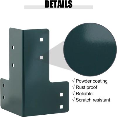 Cina Acciaio galvanizzato verde piattaforma elevata brackets banco di lavoro brackets angolo destro in vendita