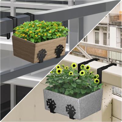 Cina Bracket regolabili per scatole da piantagione per scatole da fiori di profondità da 6'12' in design moderno in vendita