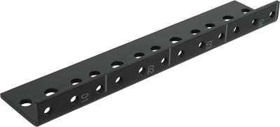 Cina ISO9001 Rohs CE 16949 2U Heavy Duty Steel Vertical Rack Rail Couple DIY Kit con hardware in vendita