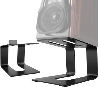 Cina Cinema Portable Low Center Tilted Desk Speaker Stand con hardware incluso in vendita