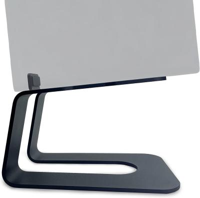 Cina Cinema Portable Low Center Tilted Desk Speaker Stand con hardware incluso in vendita