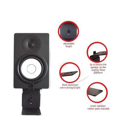 China Wit Zwart Studio Monitor Hoofdspreker Met Metalen IJzer Constructie Te koop