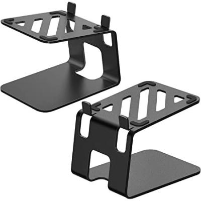Cina Tipo di gancio Installazione Metal Aluminum Desktop Speaker Stand Rack Processo di piegatura in vendita